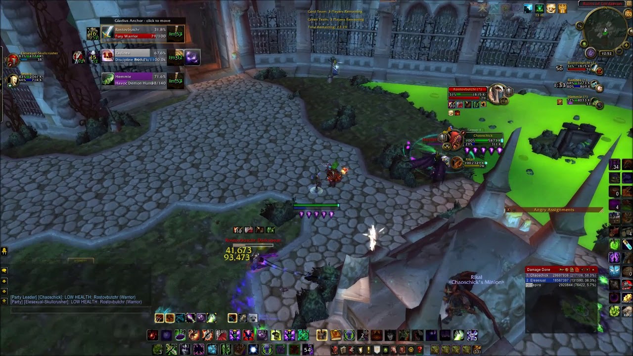 Affliction Lock 3v3 arena fun (music video) - YouTube