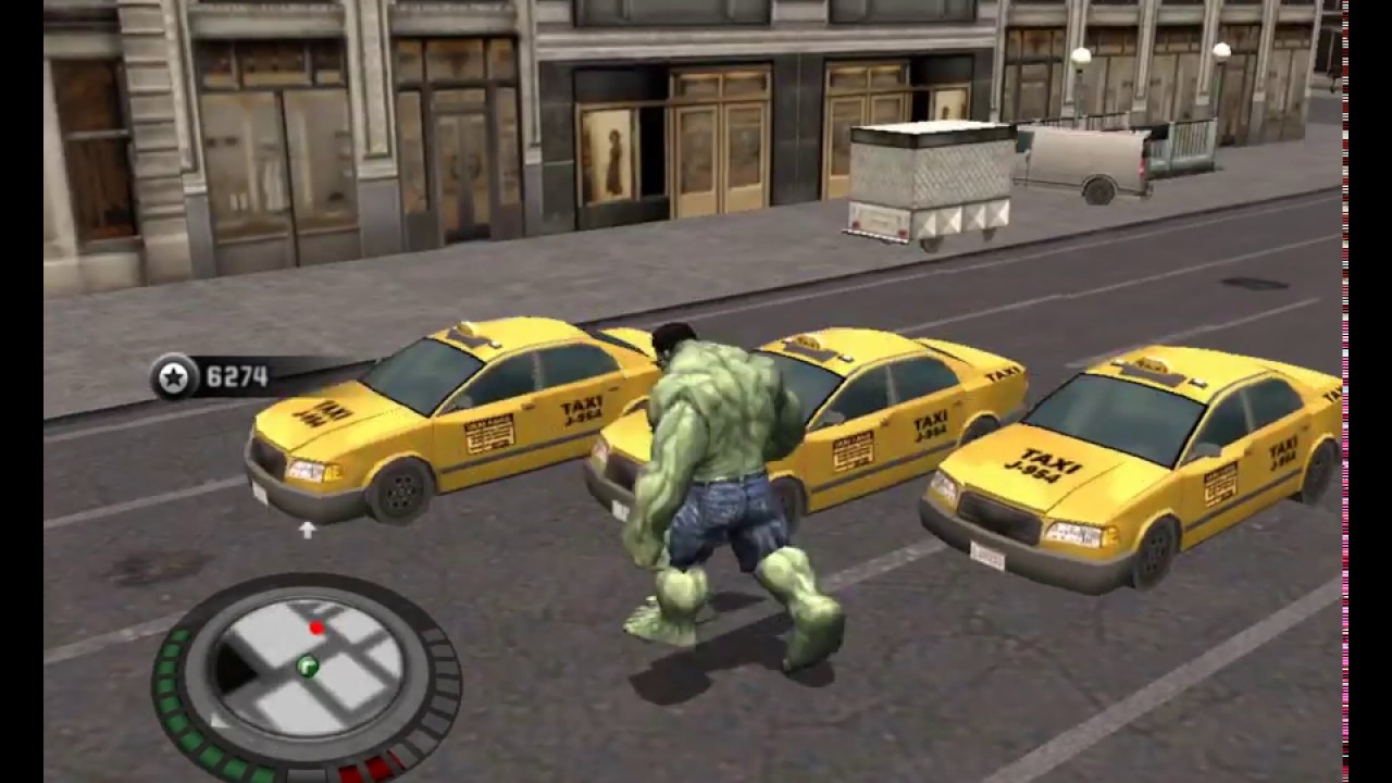 The Incredible Hulk game play pc hd play - YouTube