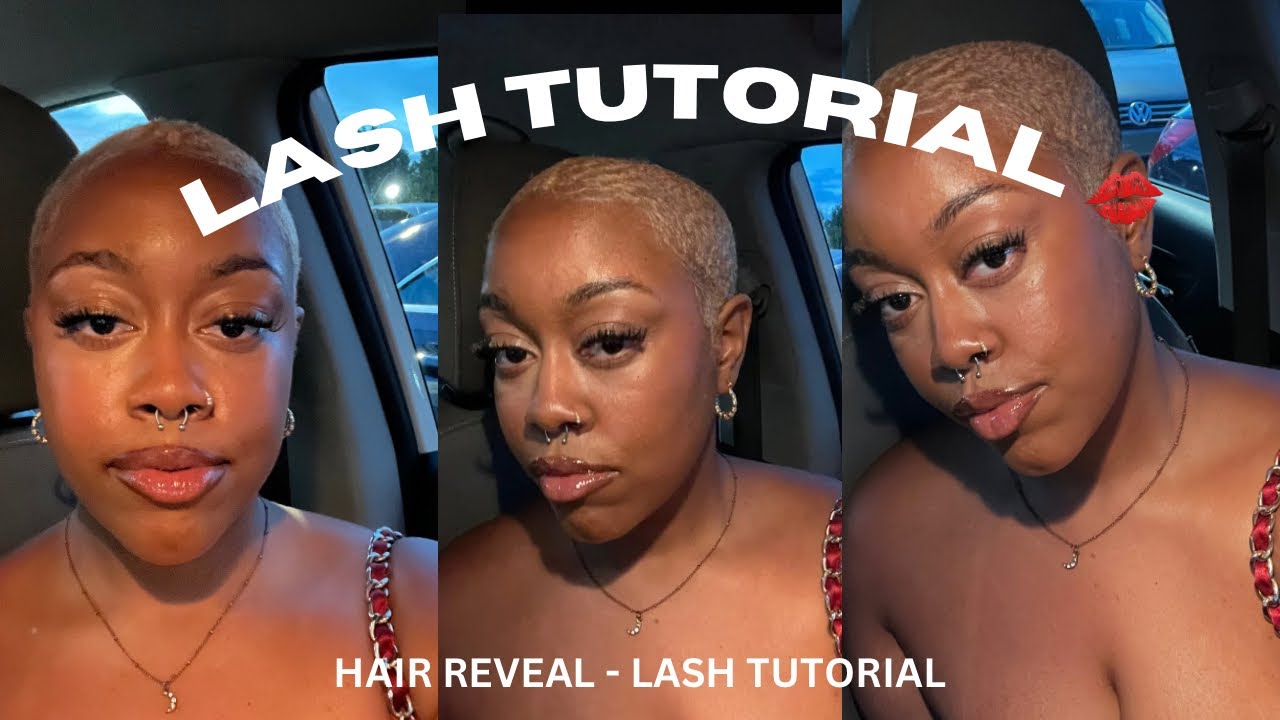 LASH TUTORIAL, HAIR REVEAL, AND A BIG CHANNEL UPDATE - YouTube