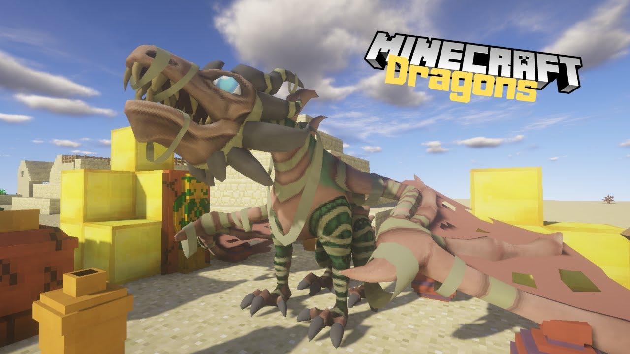 WE FOUND THE NEW MUMMY DRAGON!! - Minecraft Dragons - YouTube