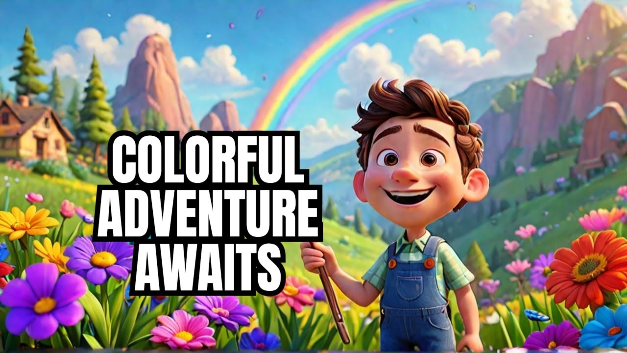 Colorful Rainbow Adventure: Learn the Colors of the Rainbow - YouTube