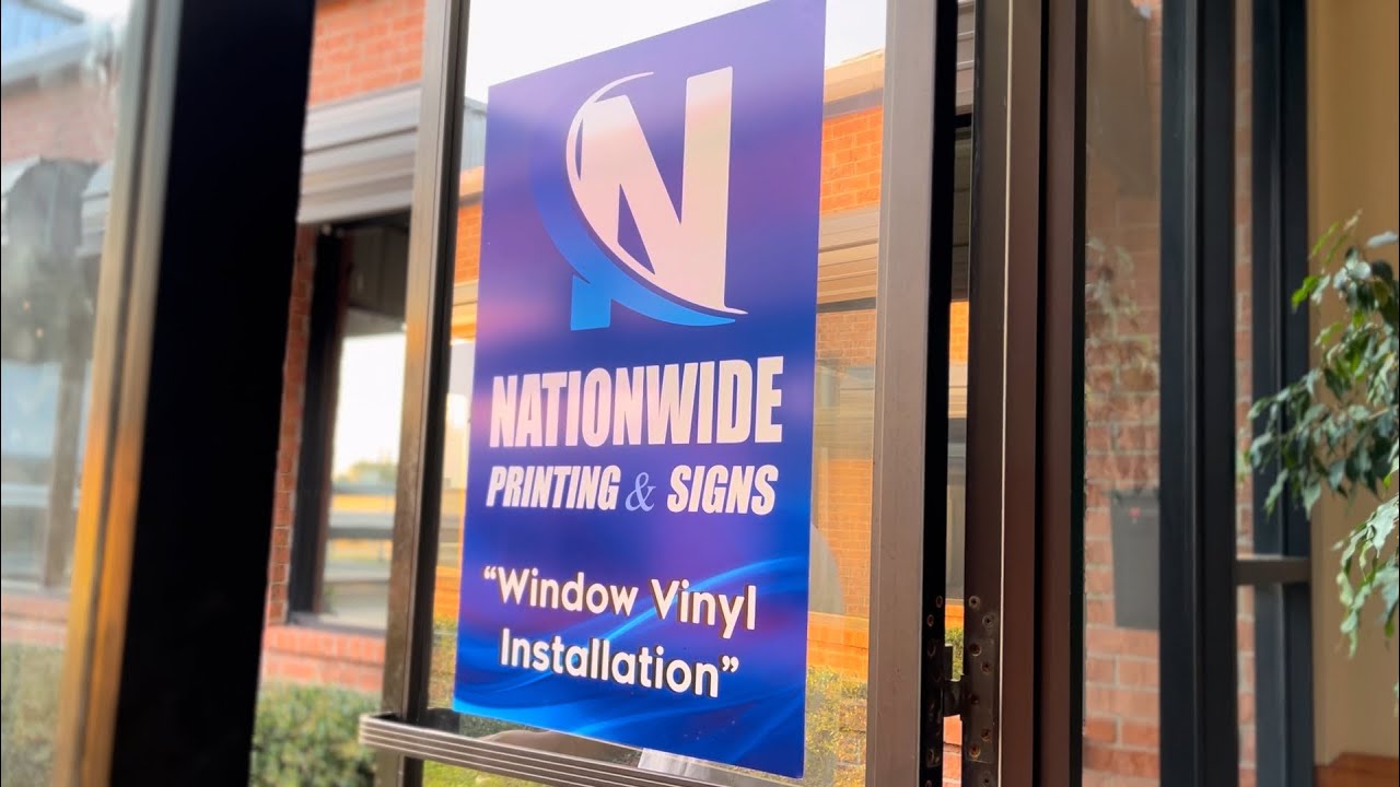 How to Apply Vinyl Decals on Windows - YouTube