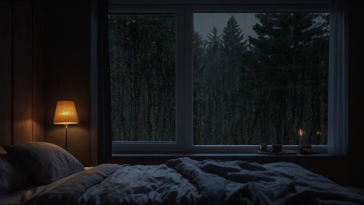 Fall Asleep QUICKLY | Relaxing with Rain Sounds to Relieve Stress ...