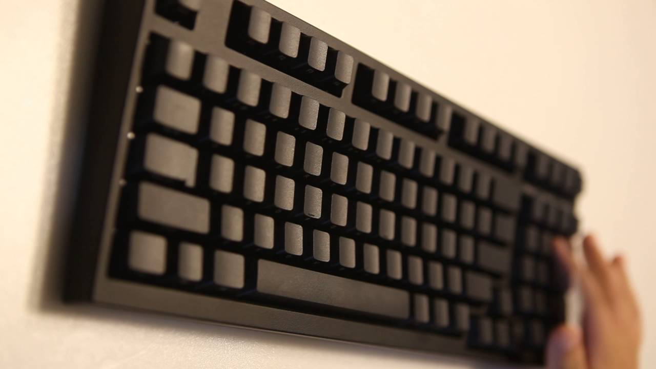 Leopold fc980m 블랙 체리갈축 - YouTube