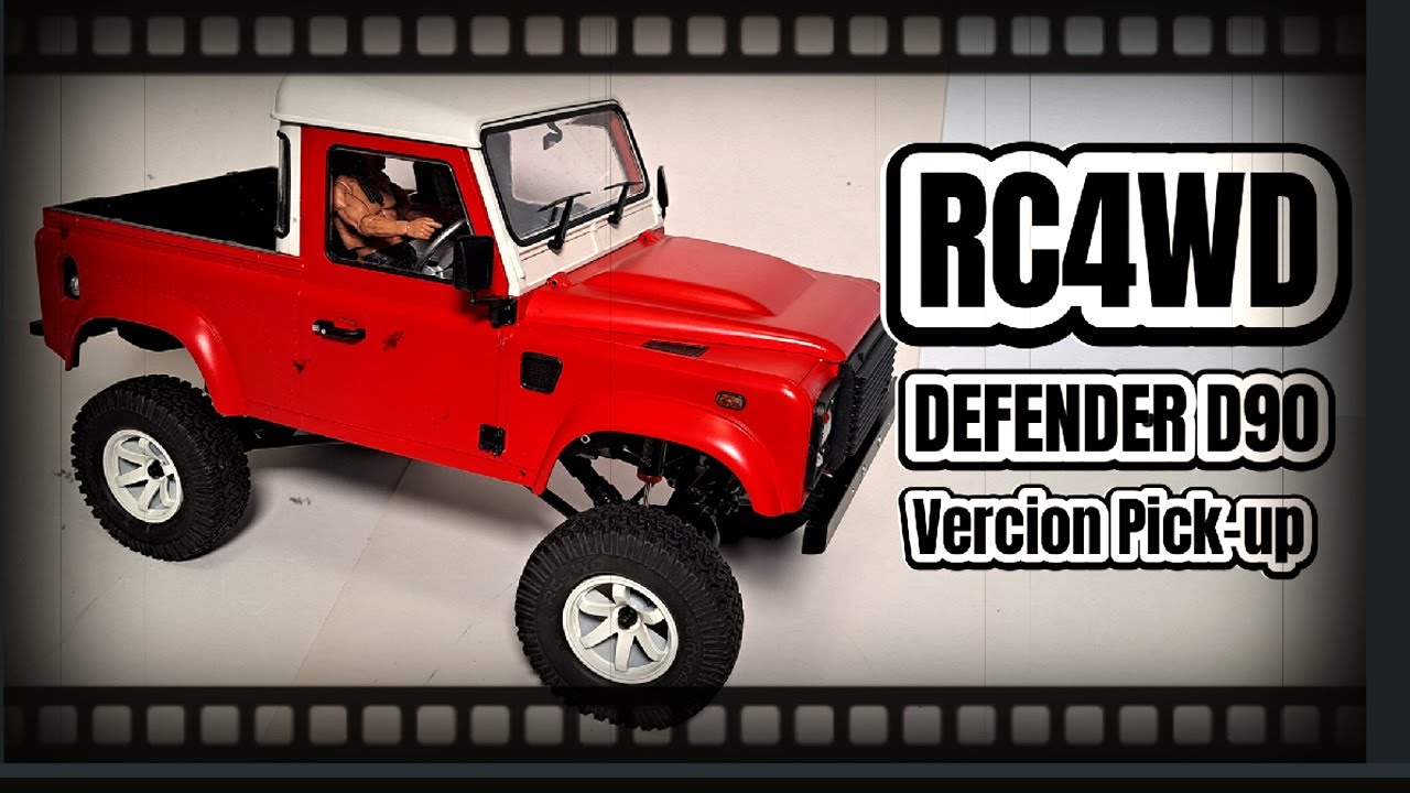 RC4WD 2015 Land Rover Defender D90 Body Vercion Pick-Up & Gelande II ...