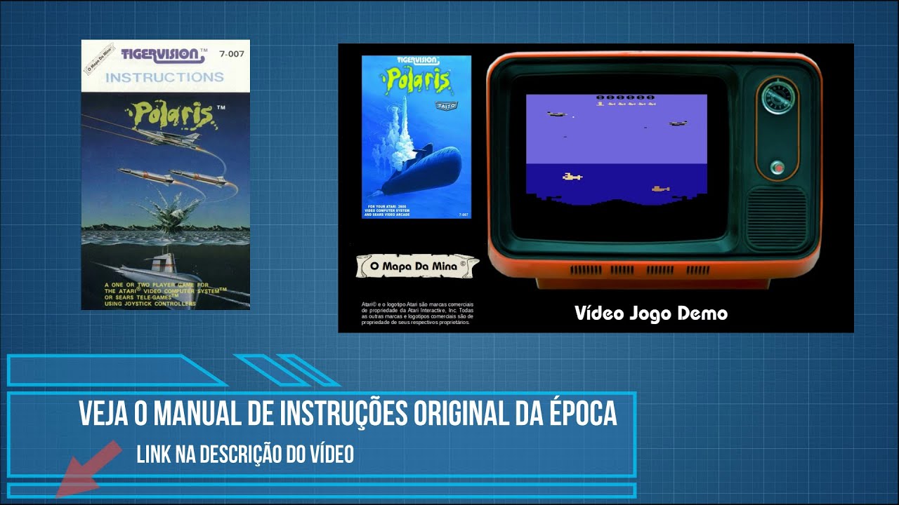 Polaris - MANUAL DE INSTRUÇÕES DO JOGO PARA ATARI FLASHBACK® e ATARI ...