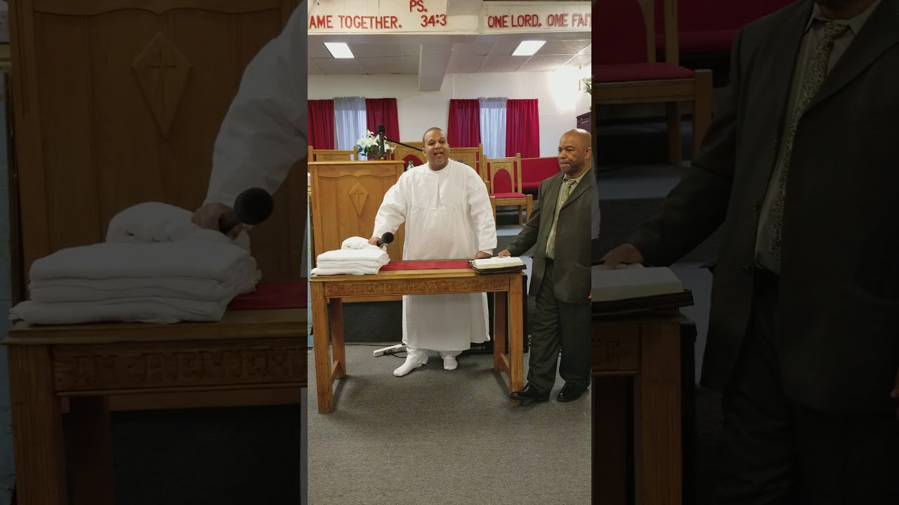 True Way Church of Christ Jesus Apostolic Faith, Inc. ~ Baptism Part 1 ...