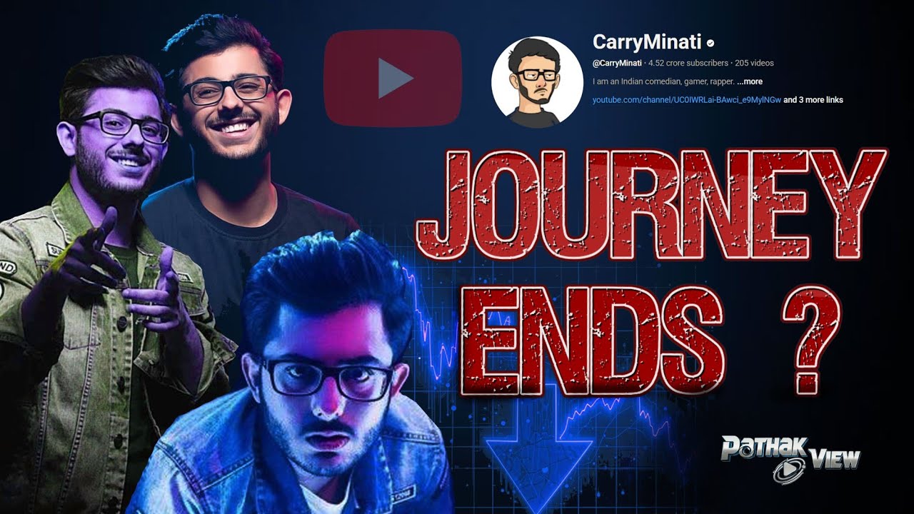 What really happened to CarryMinati ? Youtube Journey ends ? (A short ...