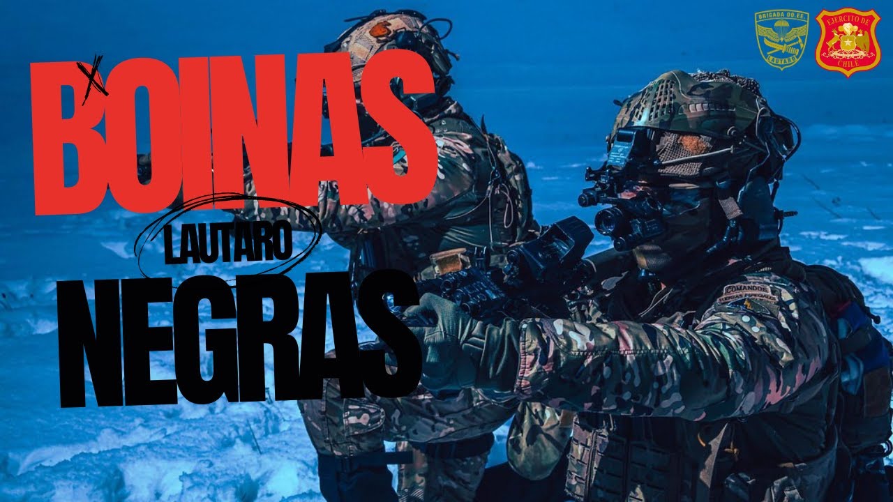 La Temible Fuerza Especial del Ejército de Chile "Boinas Negras" - YouTube