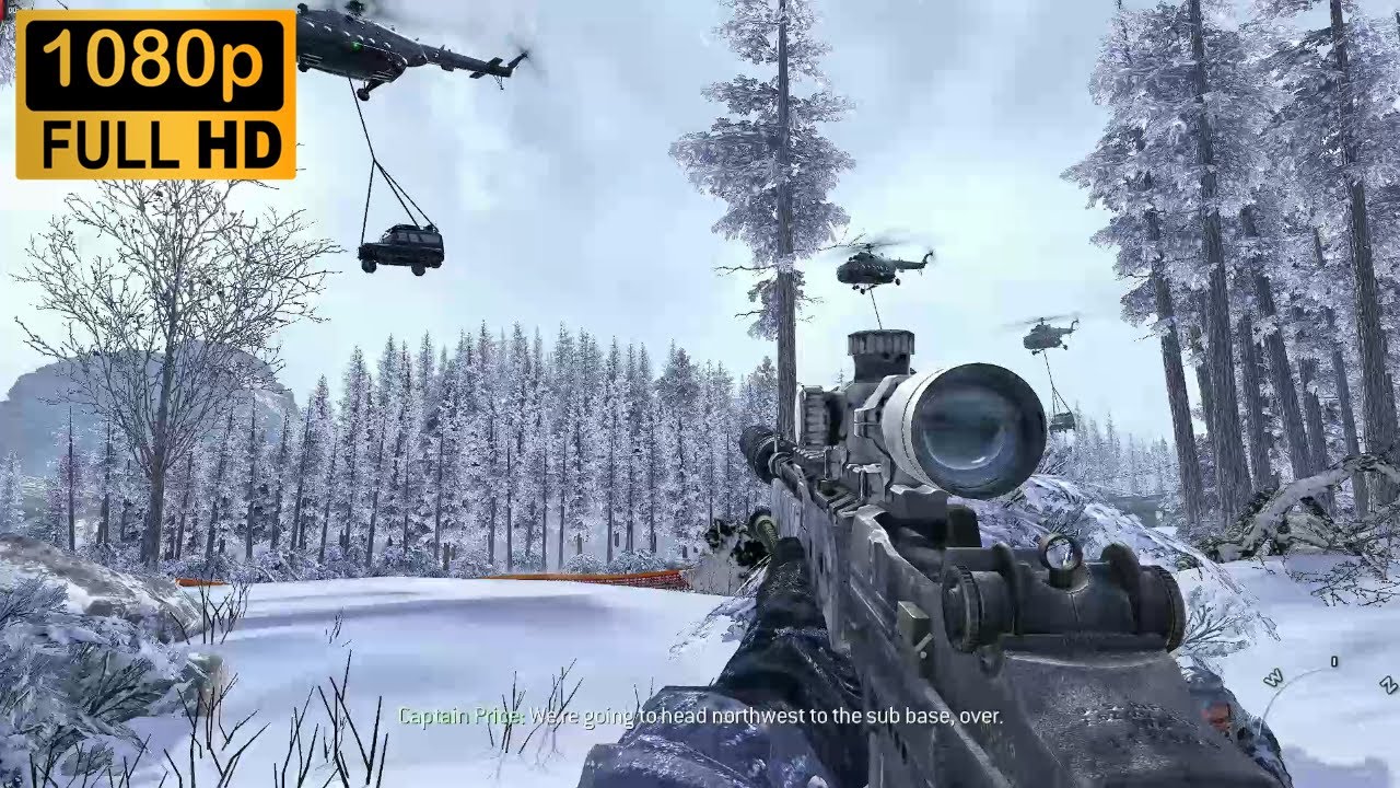 MW2 'Contingency' Mission - Call of Duty Modern Warfare 2 Gameplay ...