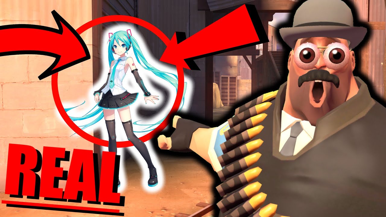 HATSUNE MIKU IN TEAM FOTRESS 2??????!!!!!!! - YouTube