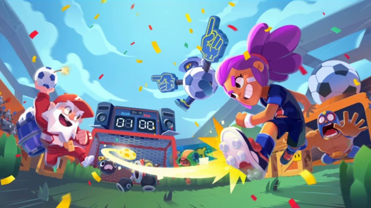 Brawl Stars | Soccer Music (IN MENU) - YouTube