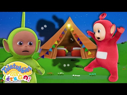 What's that SCARY NOISE?! Teletubbies go on a Camping Adventure! | Teletubbies Let’s Go New Episode