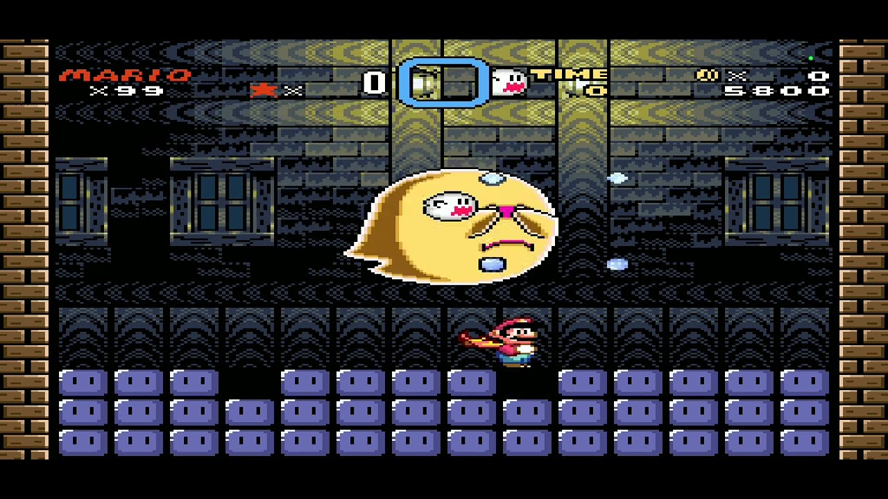 Super Mario World - Boss Big Boo Primeiro Chefe House Ghost - #gaming # ...