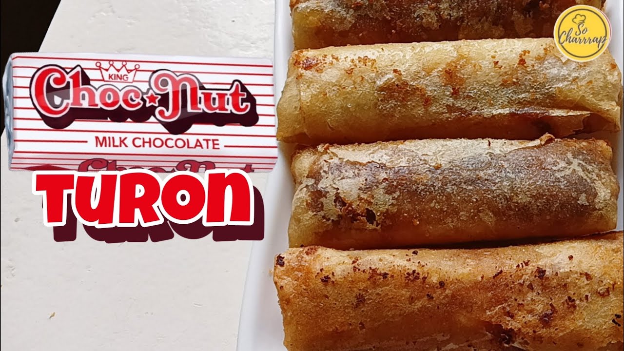 Choc Nut Turon/Peanut Milk Chocolate Turon/Banana Turon - YouTube