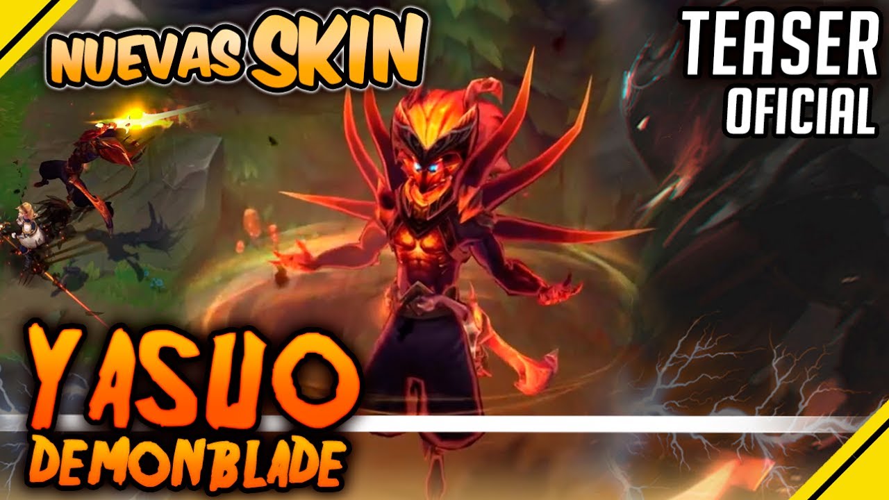 YASUO DEMONBLADE - Teaser OFICIAL | Noticias League Of Legends LoL ...