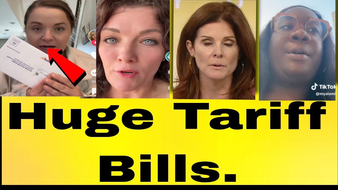 Americans Receive Shocking Tariff bills in Their Mails Each Passing Day ...