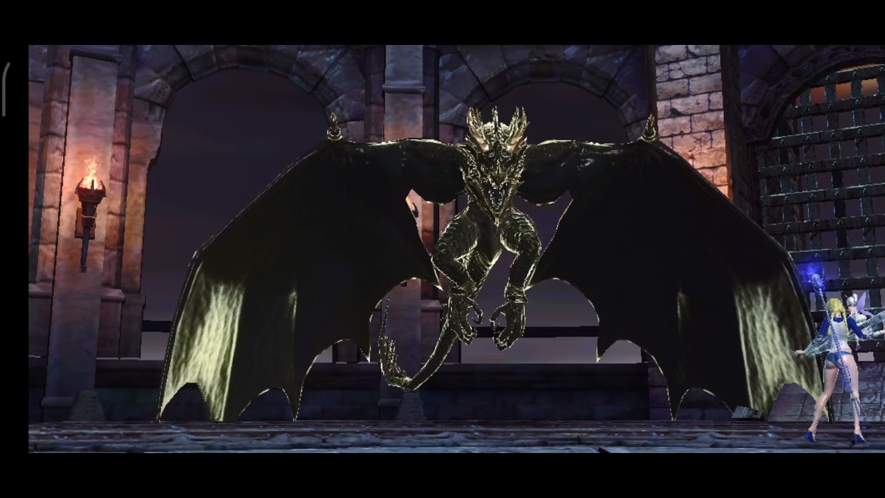 Raid Lv5. Grovis Vs. Wizard - Darkness Rises Mobile Game - YouTube