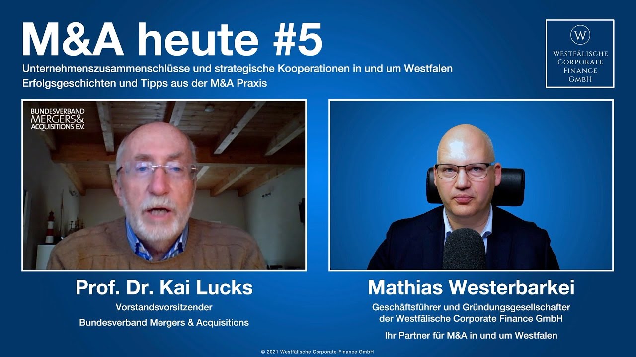 M&A heute #5 mit Prof. Dr. Kai Lucks: „Oswald“ – Einstieg in China ...