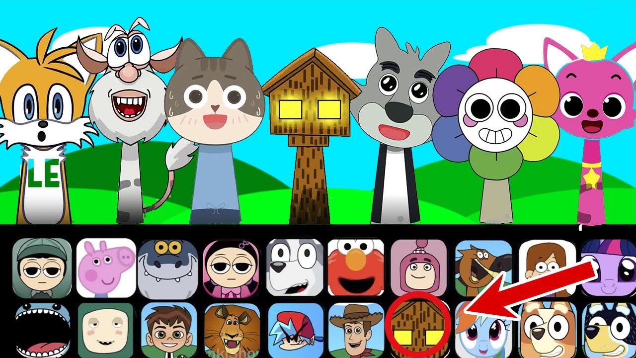Incredibox Sprunki ALL Characters Sprunki OC part 12 - YouTube