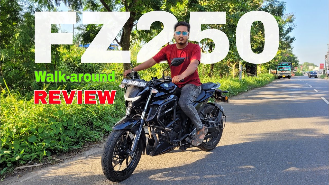 YAMAHA FZ 250 2022 Model/ Black Colour/AG's Profile - YouTube