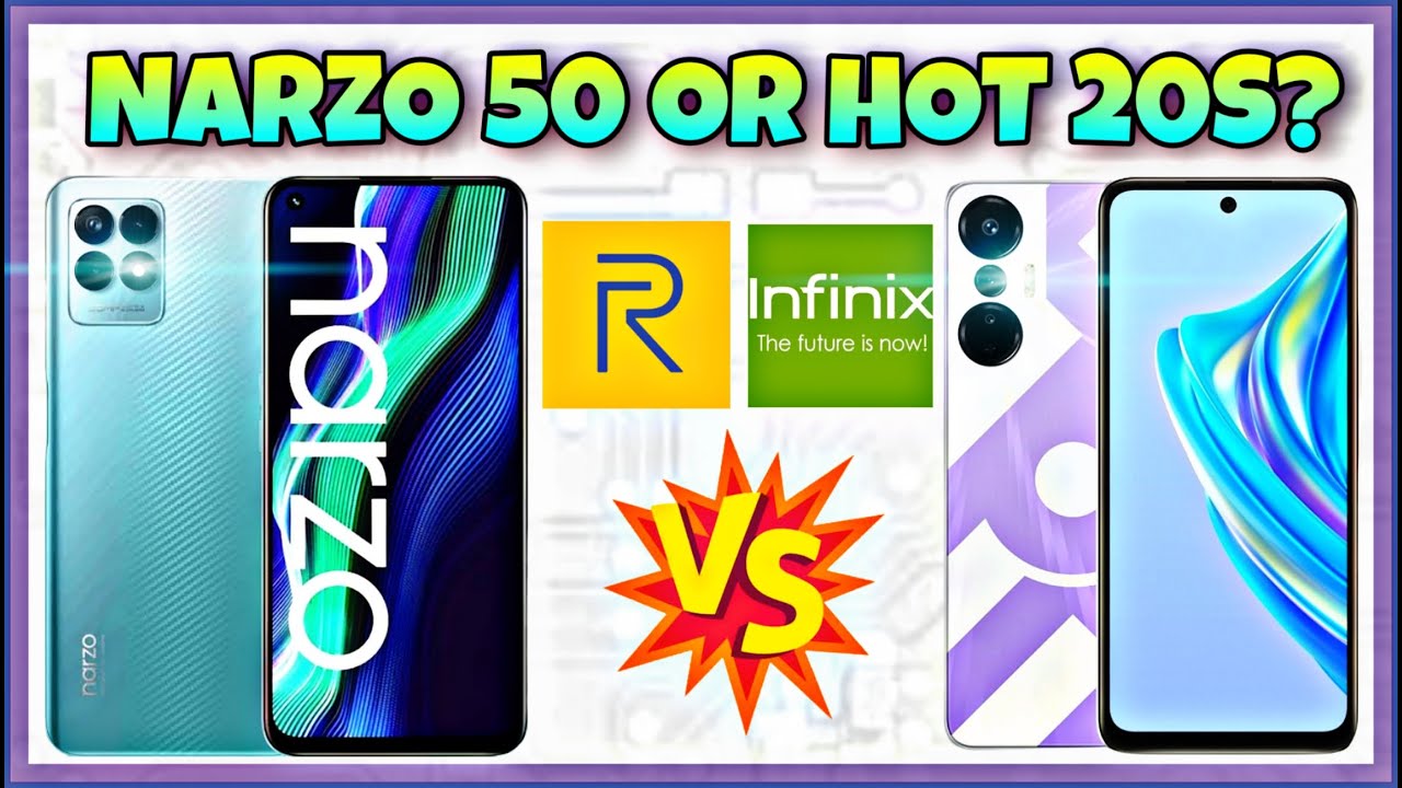 Realme Narzo 50 vs Infinix Hot 20s | Specification | Comparison ...
