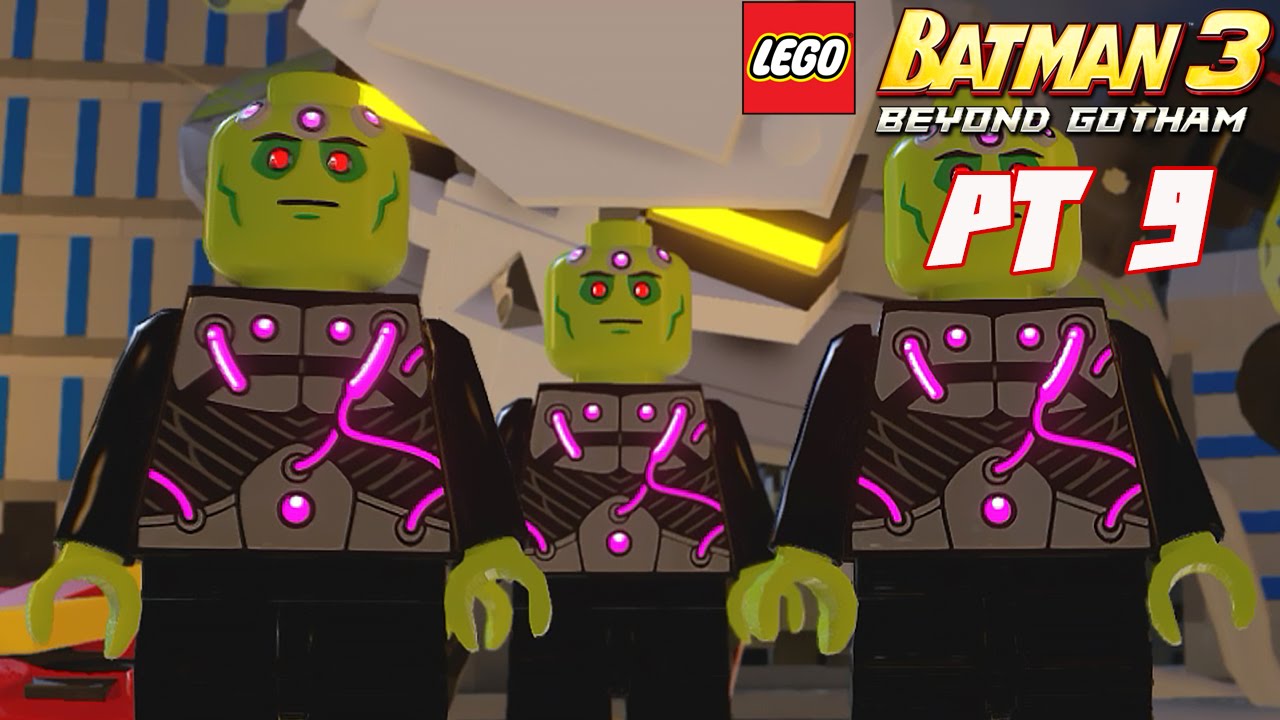 Lets Play Lego Batman 3 - Part 9 - Thwarting Brainiac from shrinking ...