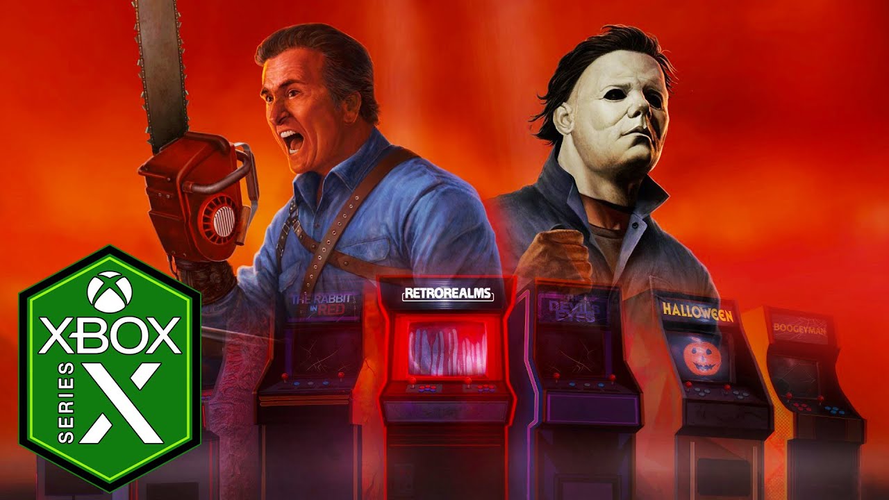 RetroRealms Arcade [Ash vs Evil Dead & Halloween] Xbox Series X ...