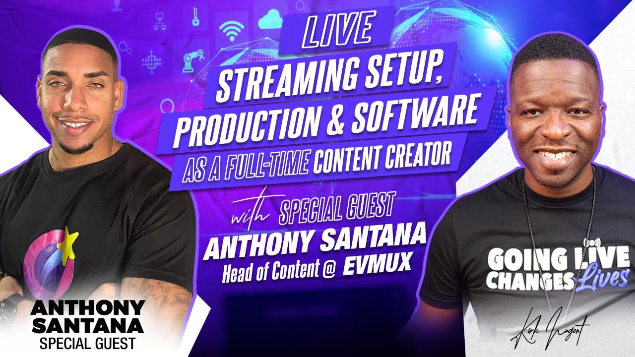 How to manage Live Streaming Setup, Production, and Software as a full ...