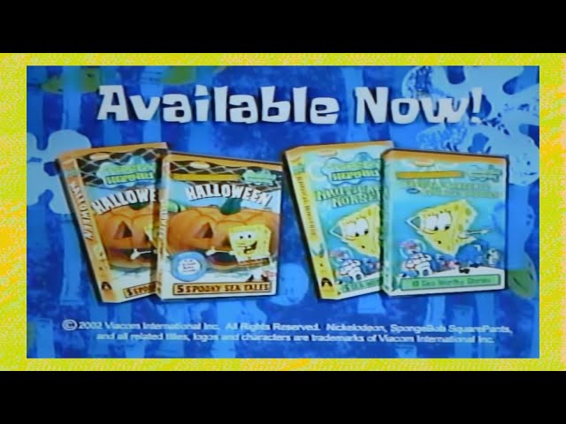 Spongebob 2003 Commercial