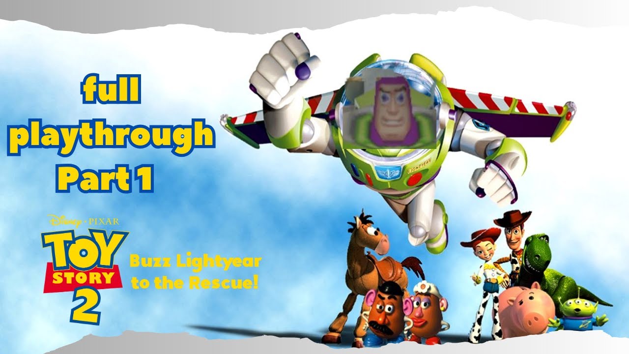 Reliving my childhood | Toy Story 2: Buzz to the Rescue part 1 | Twitch ...