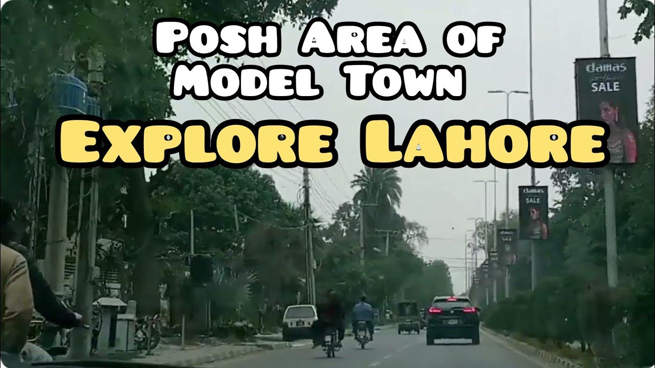 Posh Area of Model Town | Link Road | Township | Lahore - YouTube