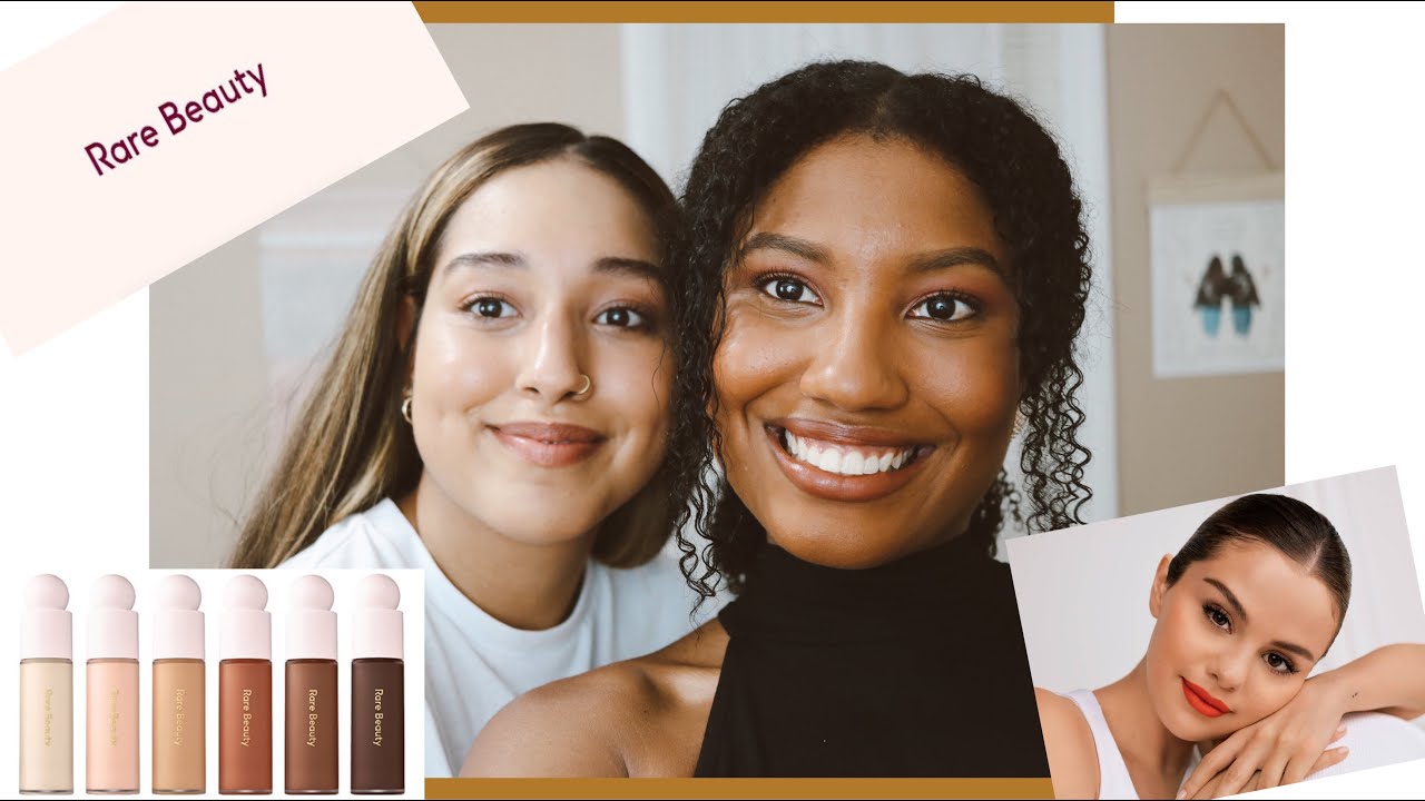 RARE Beauty on Two Different Skin Tones - YouTube