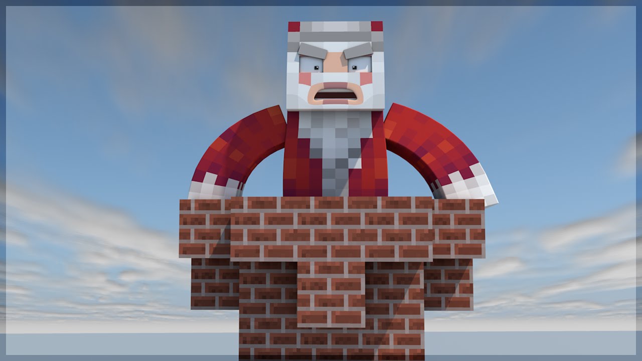 Minecraft: PAPAI NOEL ENTALOU NA CHAMINÉ! (BUILD BATTLE) - YouTube