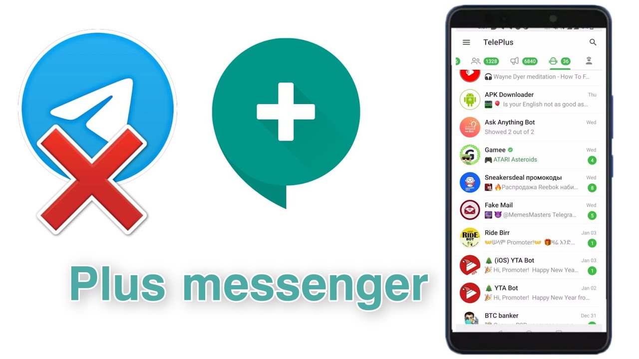 How to use plus messenger || - YouTube