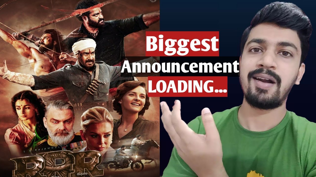 RRR Movie Biggest Announcement | RRR Teaser | RRR Teaser Date | # ...