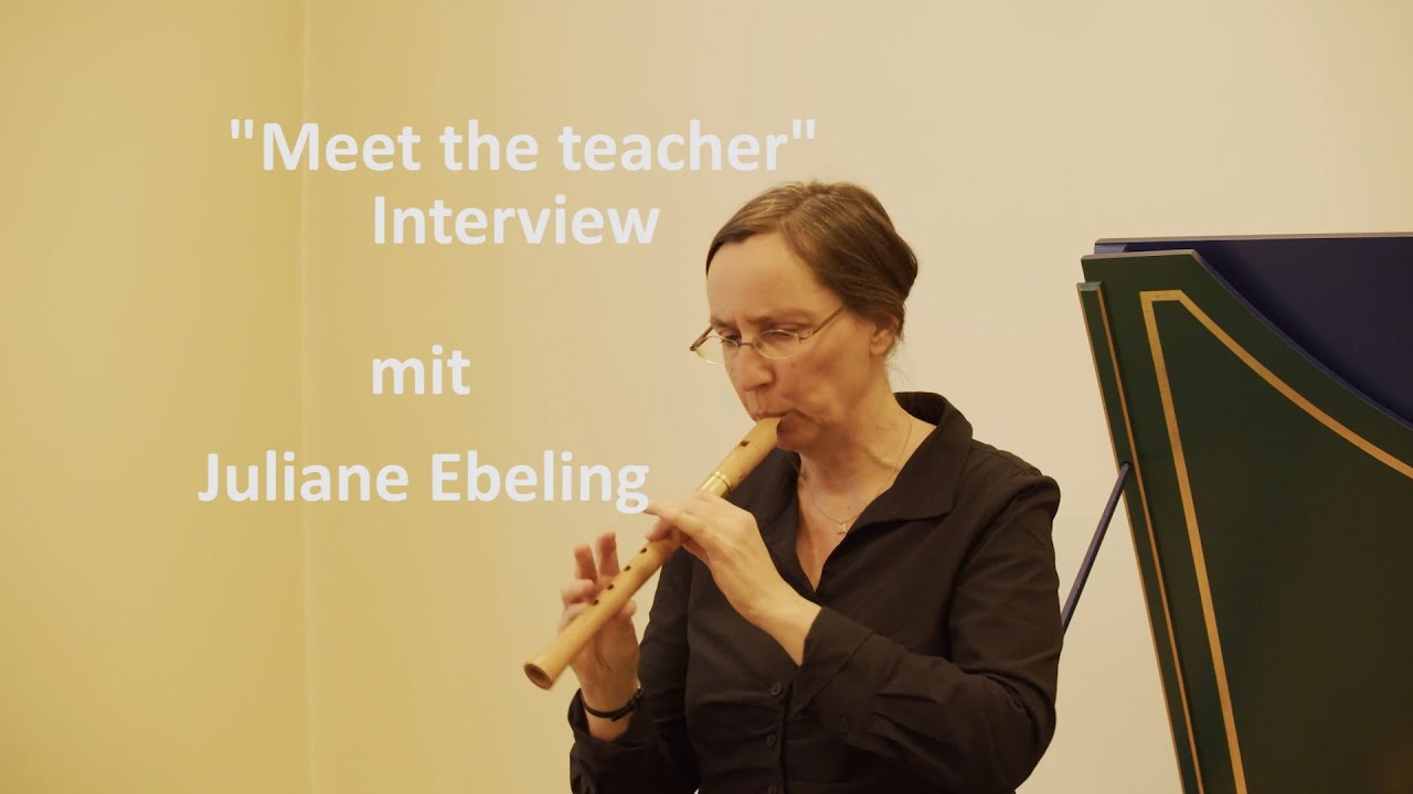"Meet the teacher" Interview mit Juliane Ebeling - YouTube