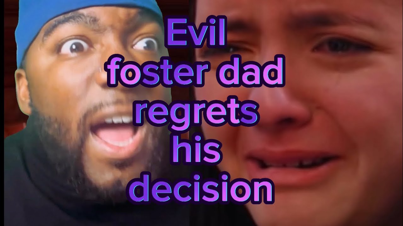 Evil foster Dad treats, girl bad and regret it | this is a parody of ...