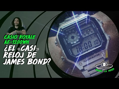 Casio Royale AE-1200WH ¿El «casi» reloj de James Bond?