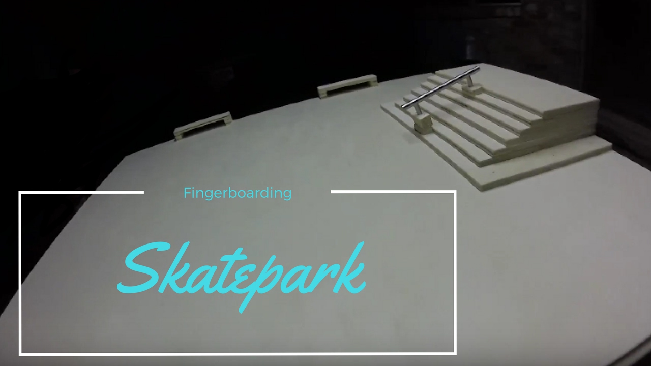 Building a fingerboard park! - YouTube