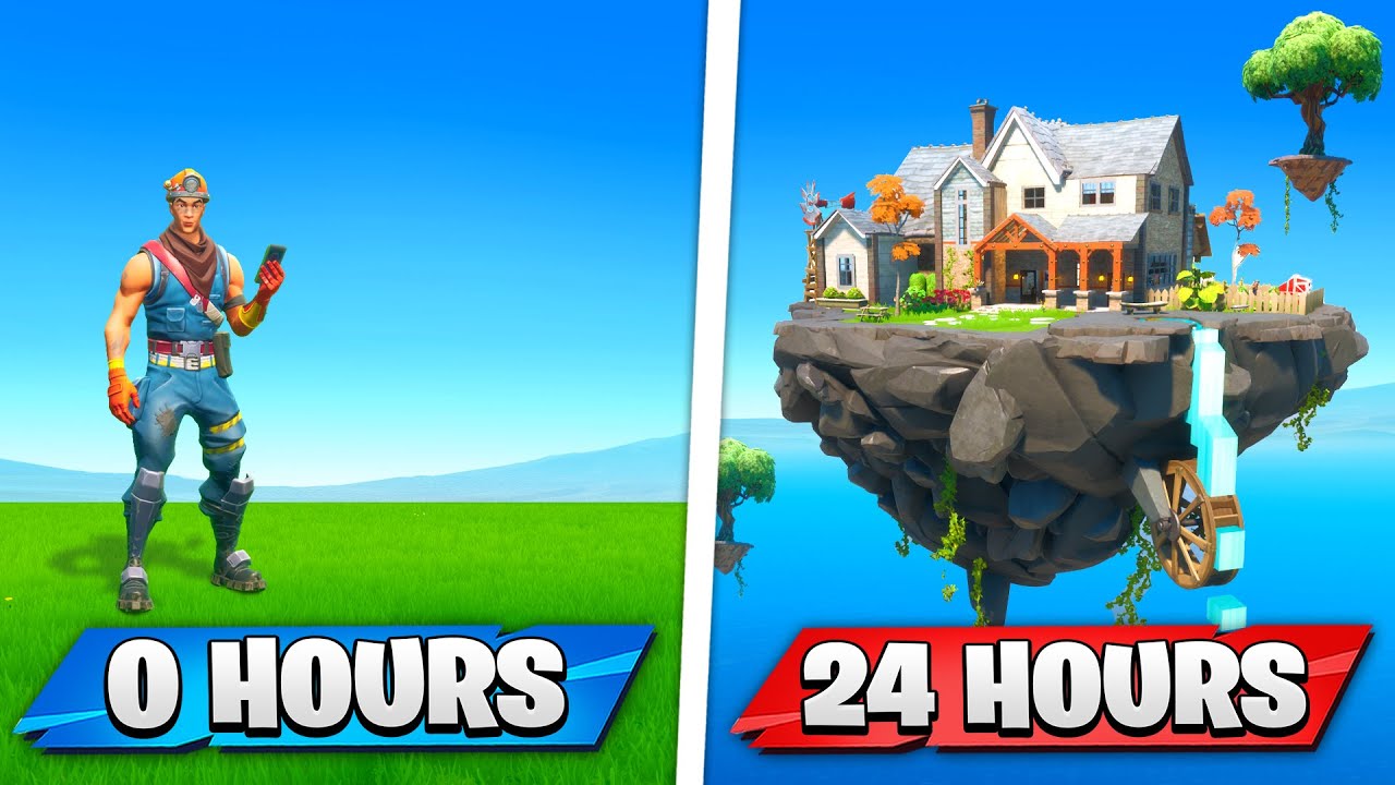 I Gave PRO Builders 24 HOURS To Build In Creative! - YouTube
