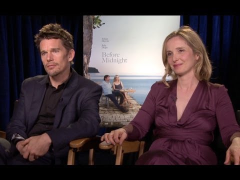 Before Midnight Interview & Official Trailer: Ethan Hawke & Julie Delpy ...