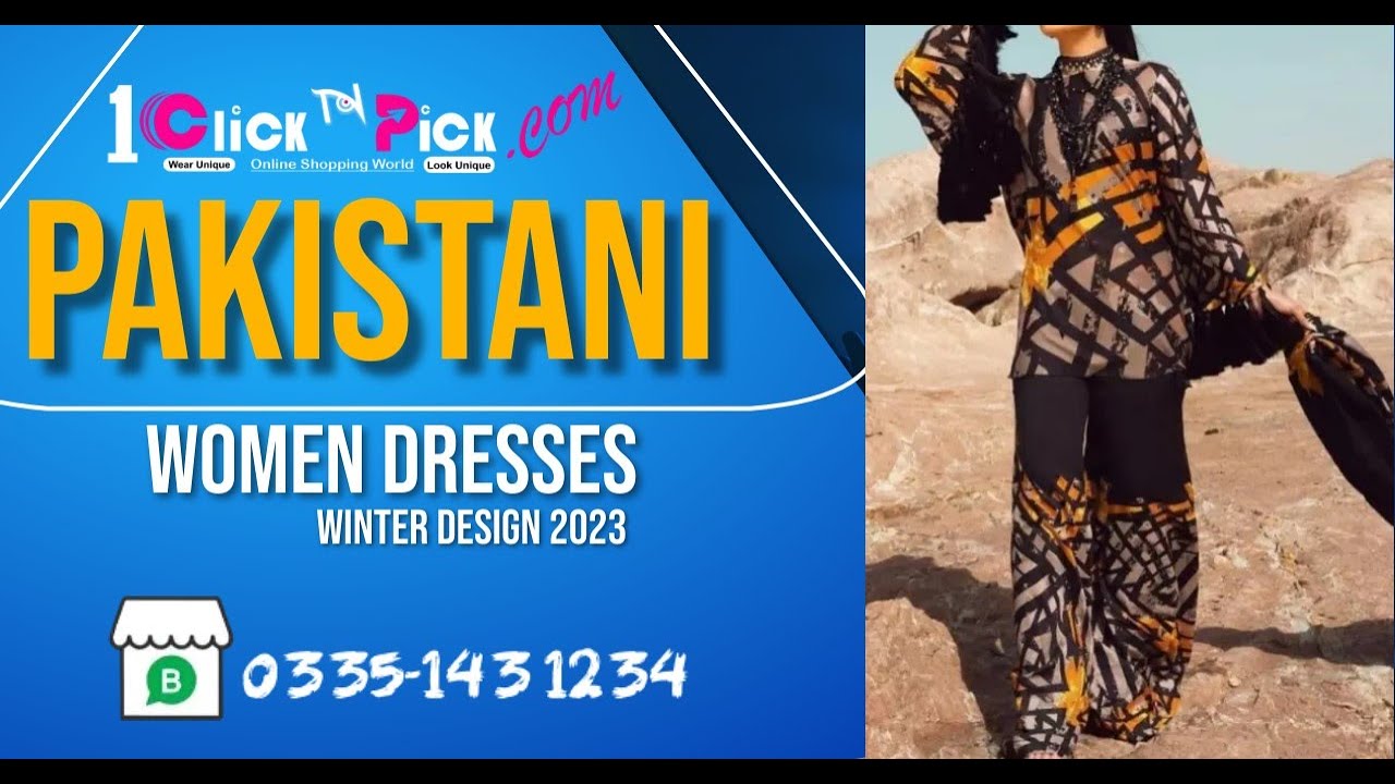 Pakistani Women 3 PCS Linen New Black Dress Design 2023 - YouTube