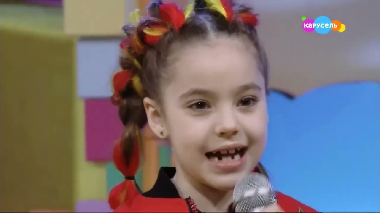 Лиза Глебова Артистка в программе С Добрым утром малыши Youtube