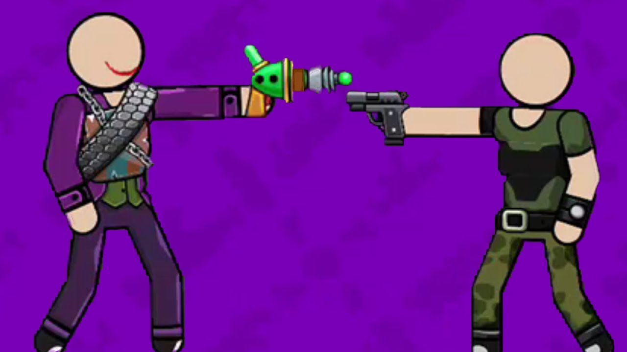 STICKMAN THE GUNNER Gameplay Walkthrough JOKER Android Game - YouTube