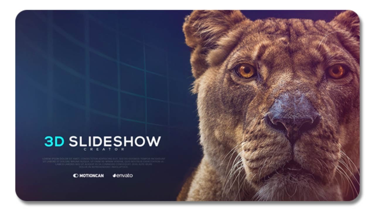 3D Slideshow Creator | After Effects Project - YouTube