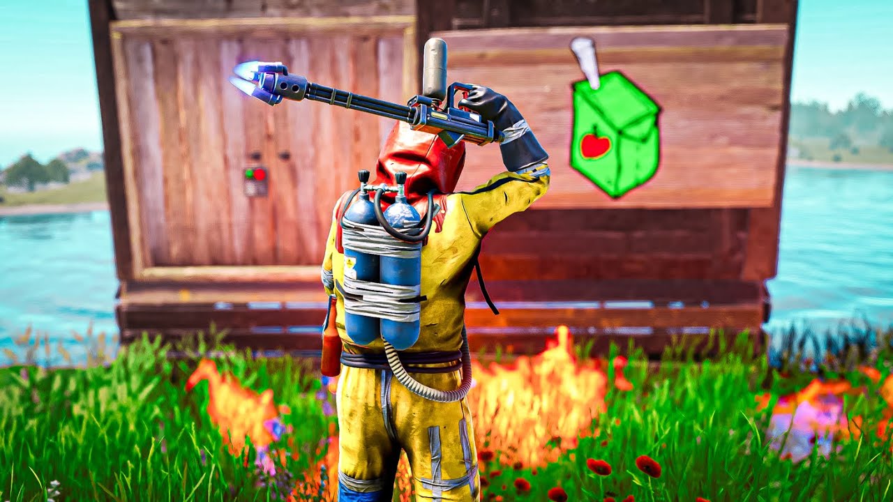 flame raiding for juice is my favorite hobby - RUST SOLO #10 S135 ...