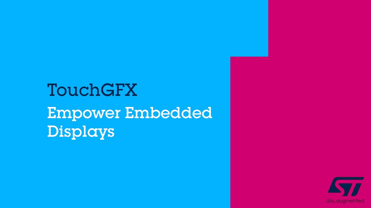 TouchGFX Marketing Introduction - YouTube