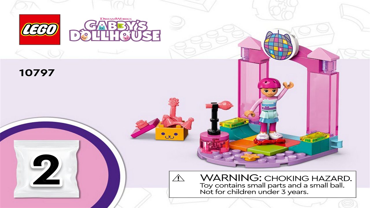 LEGO instructions - Gabby's Dollhouse - 10797 - Gabby's Party Room ...