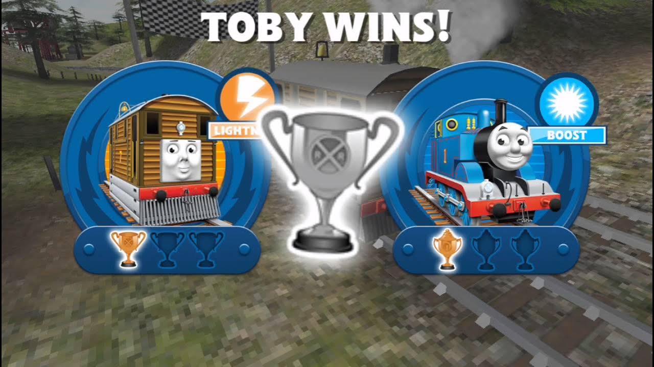 Thomas & Friends: Go Go Thomas! - Toby vs Thomas , Bridge - Speed Challenge By Budge Studios ...